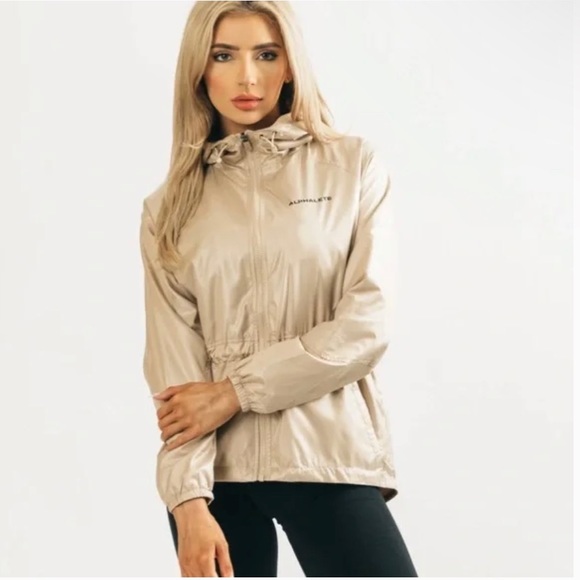 Alphalete | Jackets & Coats | Alphalete Infinity Explorer Rain Jacket ...